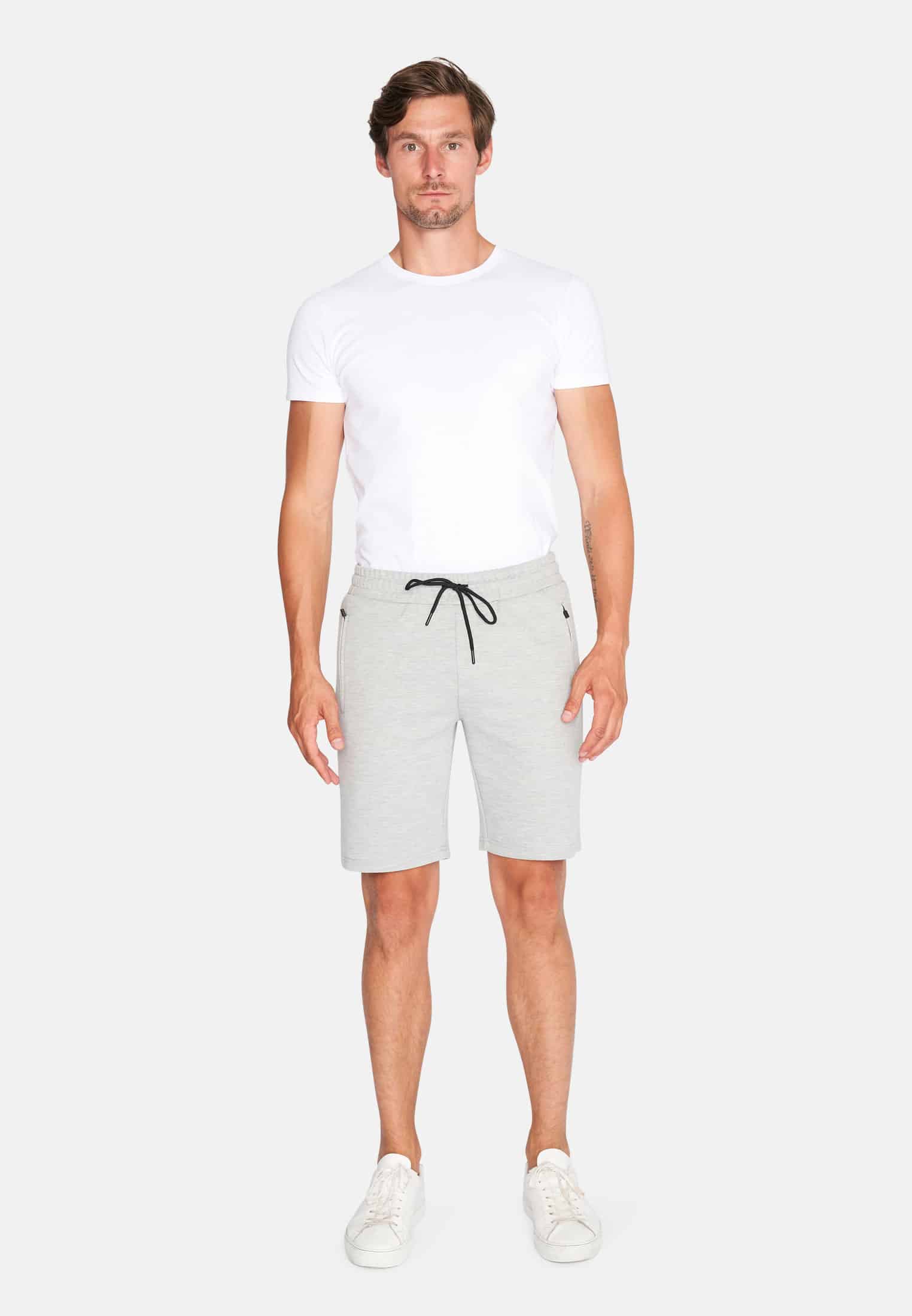 Mario Russo Pique Short even casual als chic en sportief